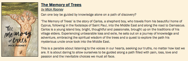 The Memory of Trees: An Interview with Mick Rooney | Self-Publishing Review