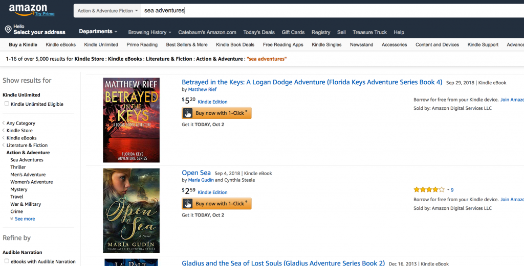Mythbusting The Amazon Algorithm Part V: Amazon Categories and Keywords ...